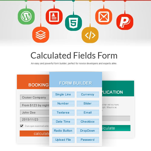 Calculated Fields Form Pro $4.49 (91% Off) | PluginTheme.net