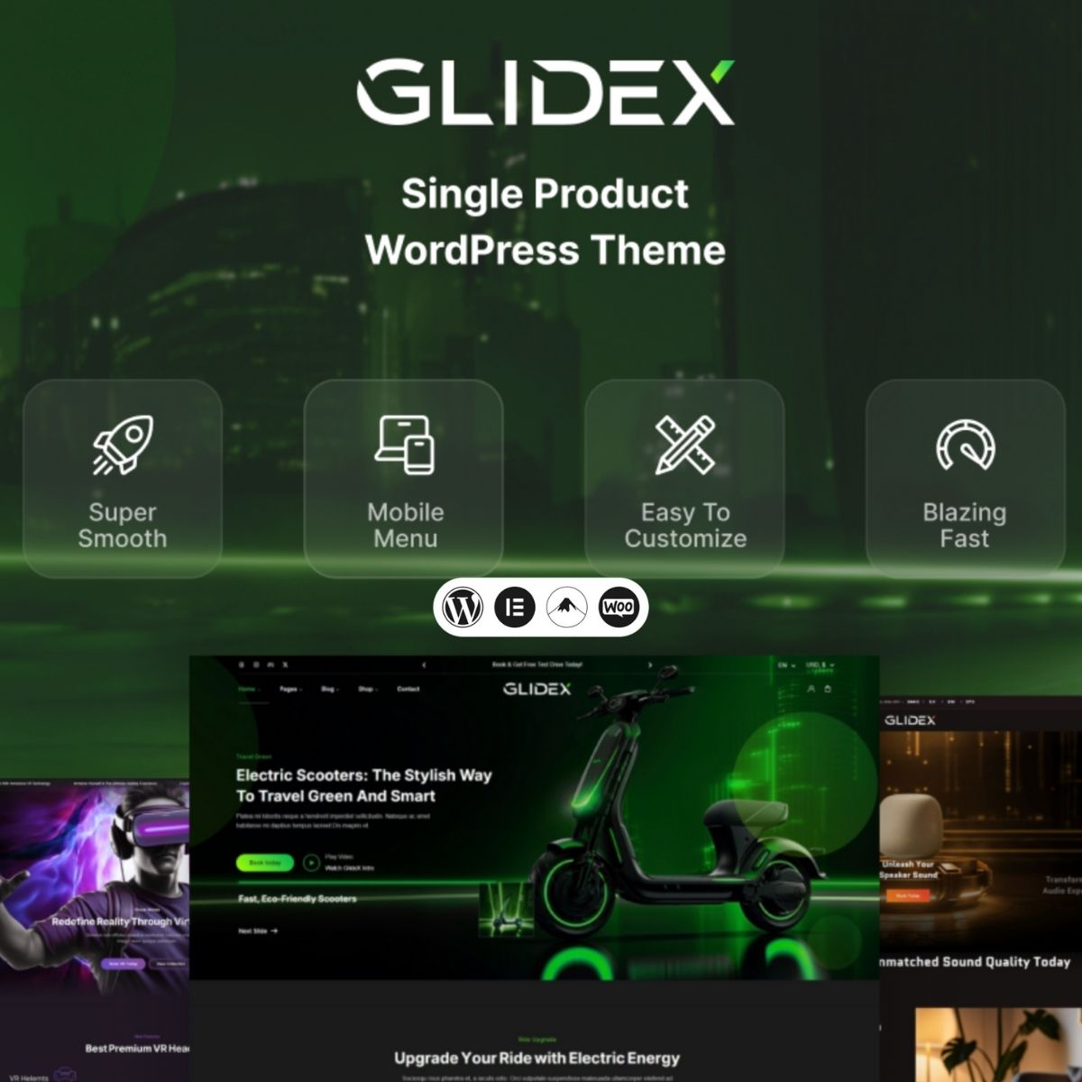 GlideX $4.49 (92% Off) | PluginTheme.net