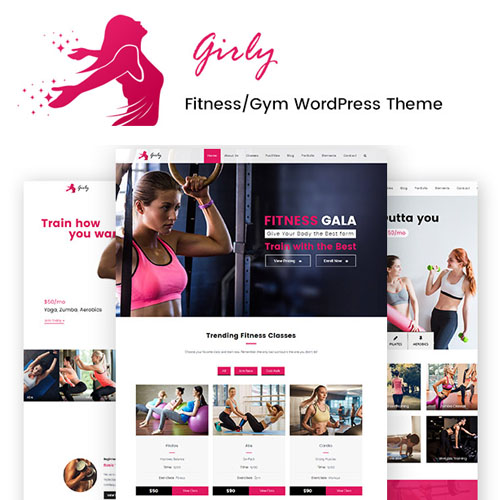 Gym Fitness $4.49 (93% Off) | PluginTheme.net