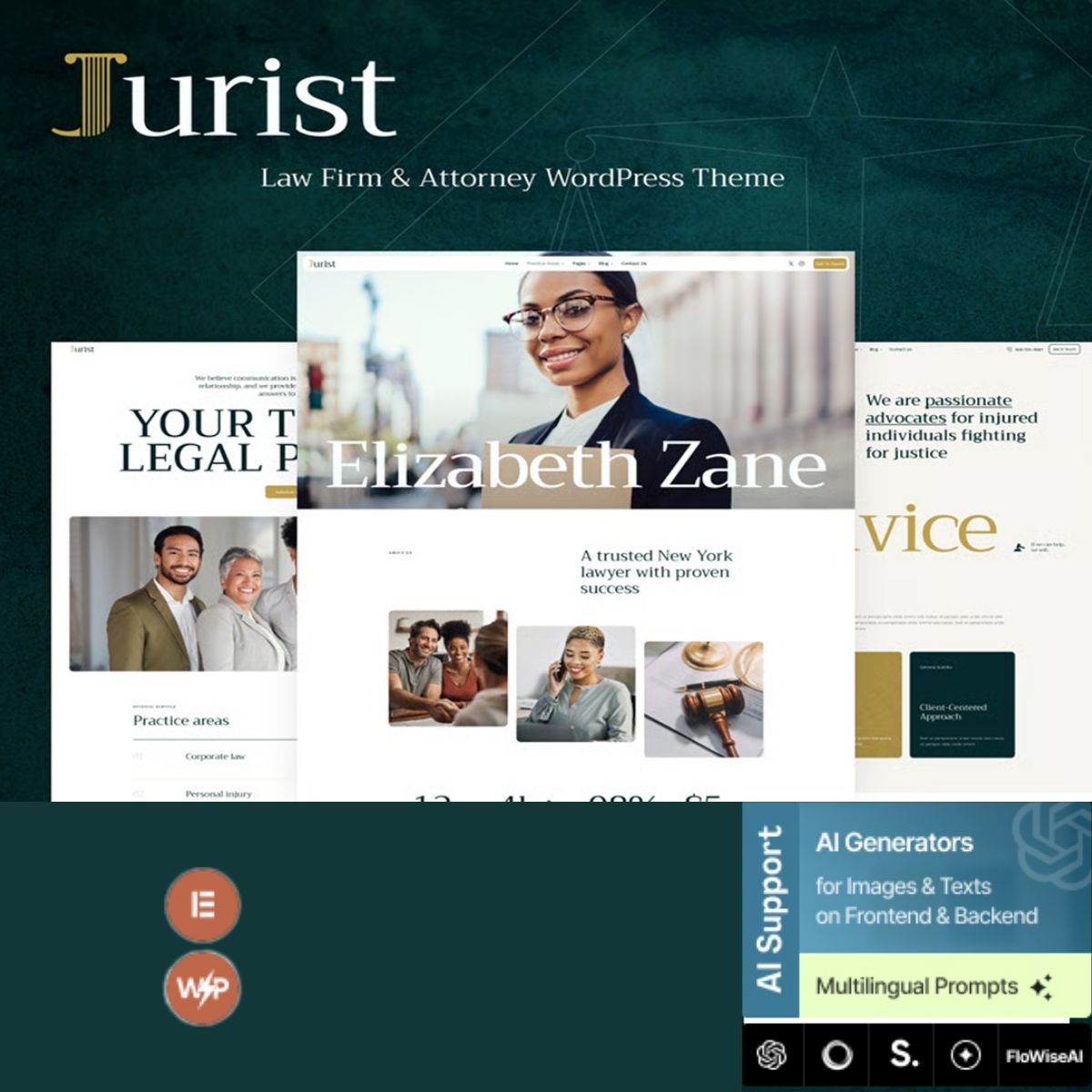 Jurist $4.49 (93% Off) | PluginTheme.net
