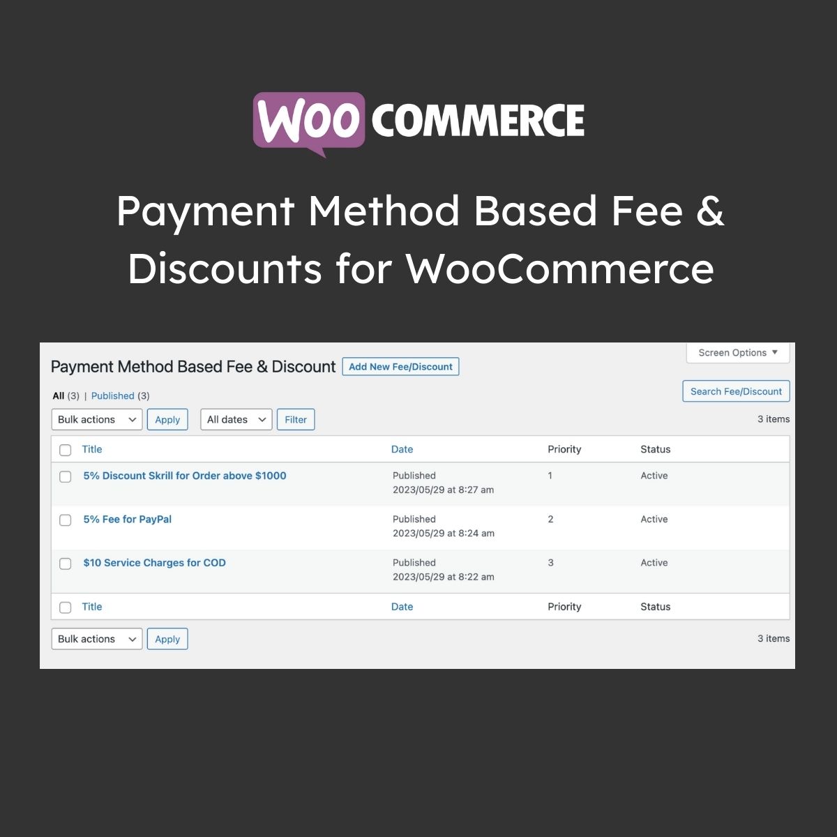 Payment Method Fees & Discounts for $4.49 (91% Off) | PluginTheme.net