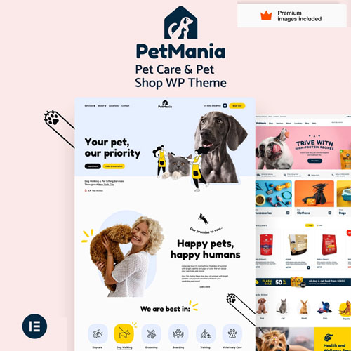PetMania $4.49 (95% Off) | PluginTheme.net