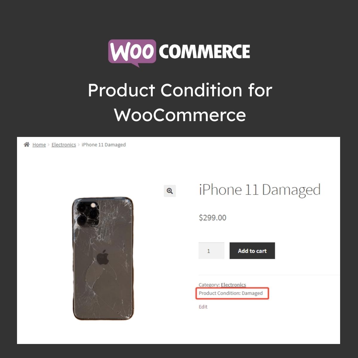 Product Condition for WooCommerce $4.49 (85% Off) | PluginTheme.net