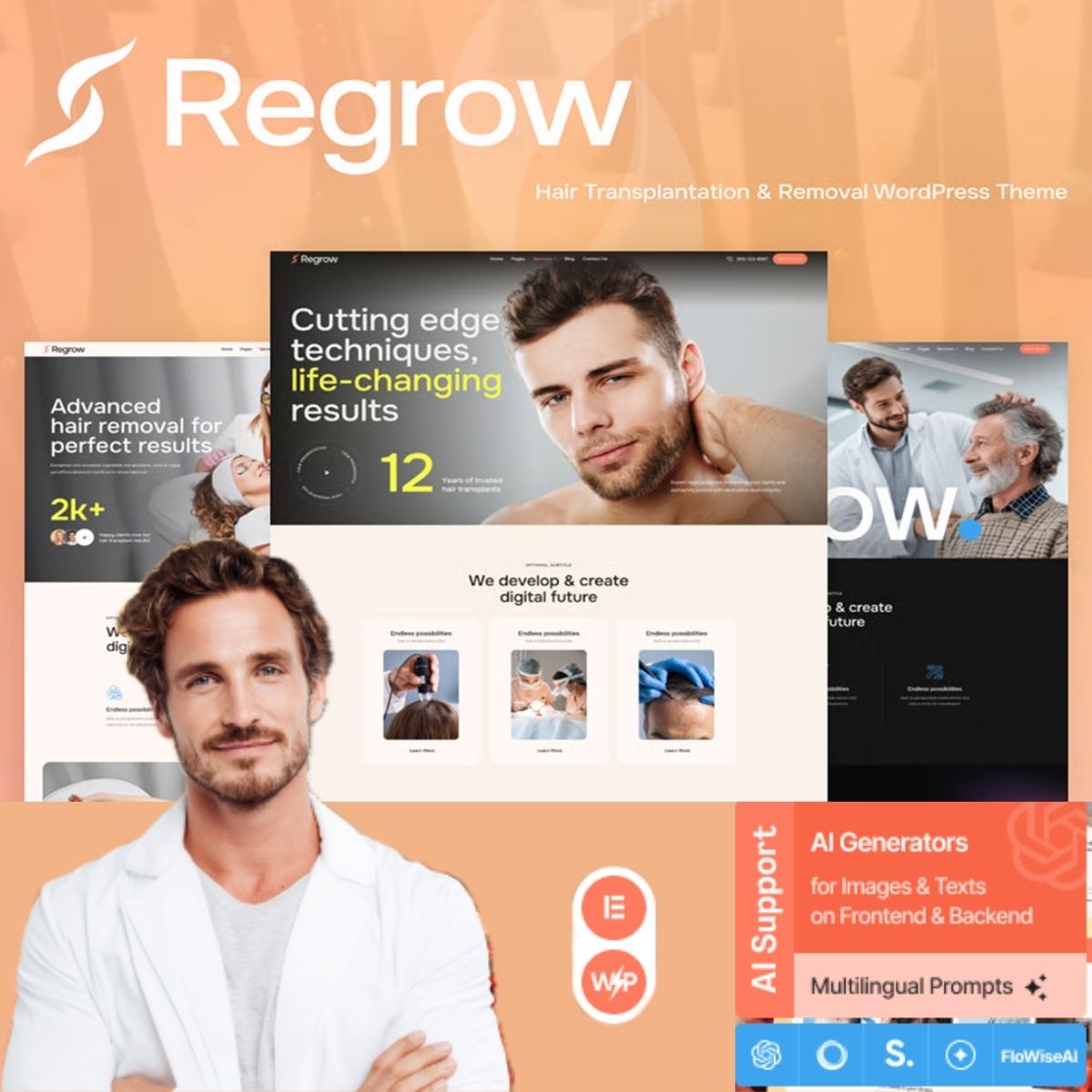 Regrow $4.49 (93% Off) | PluginTheme.net