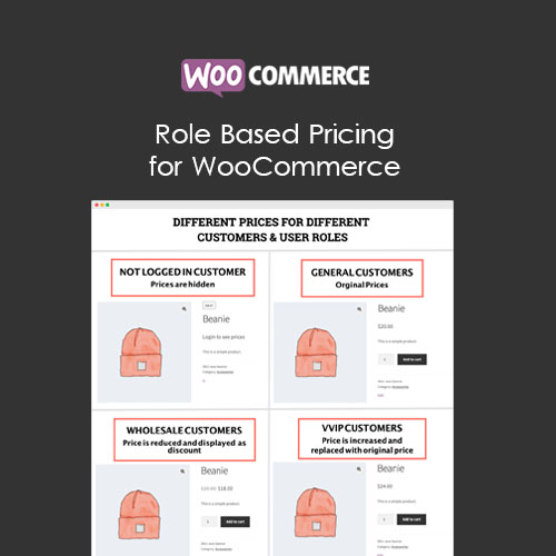 Role Based Pricing for WooCommerce $4.49 (94% Off) | PluginTheme.net