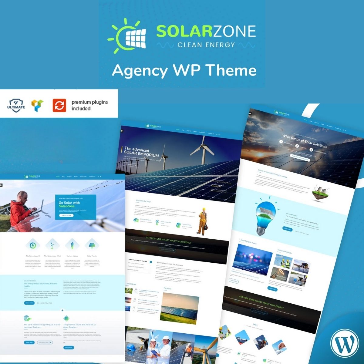 Solar Energy $4.49 (92% Off) | PluginTheme.net