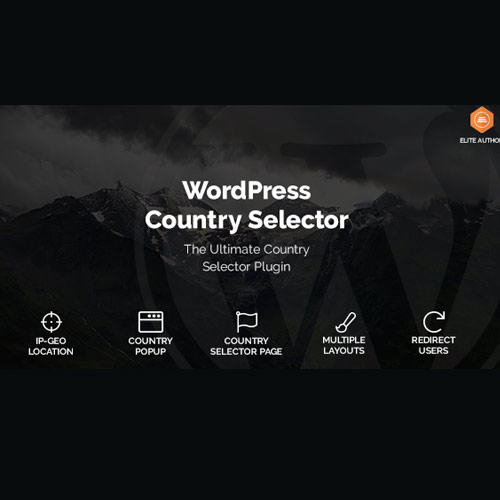 WordPress Country Selector Plugin $4.49 (76% Off) | PluginTheme.net